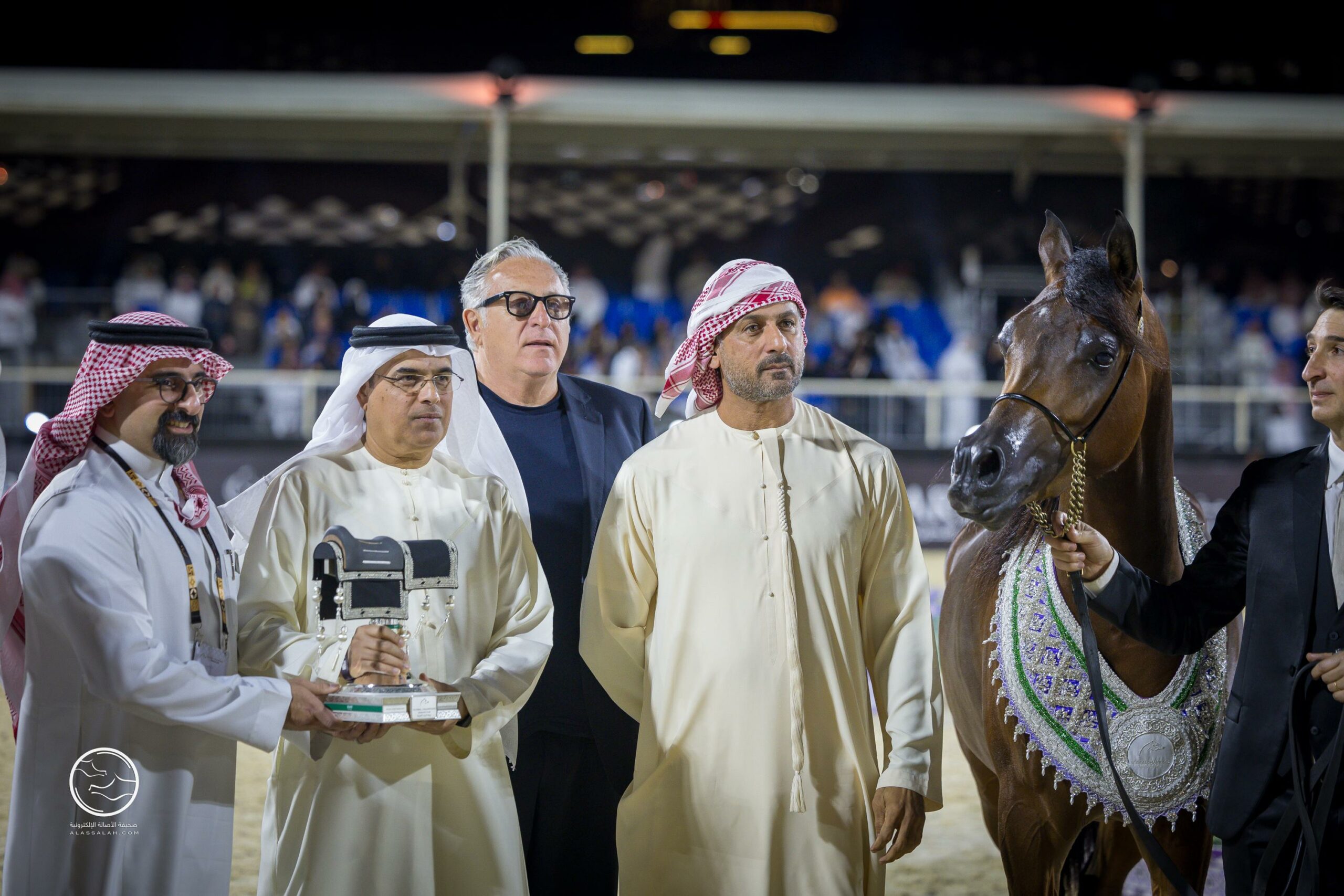 At the conclusion of the Arabian Horse Tour in Riyadh, Dubai Stud wins ...